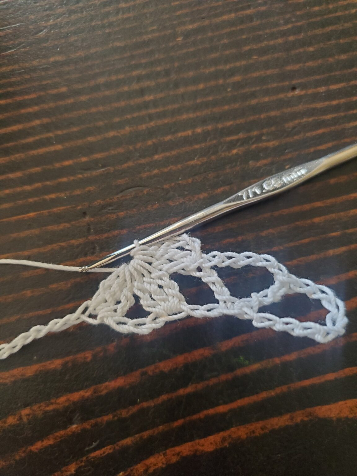 Floral Lace Infinity Veil - Free Crochet Veil Pattern
