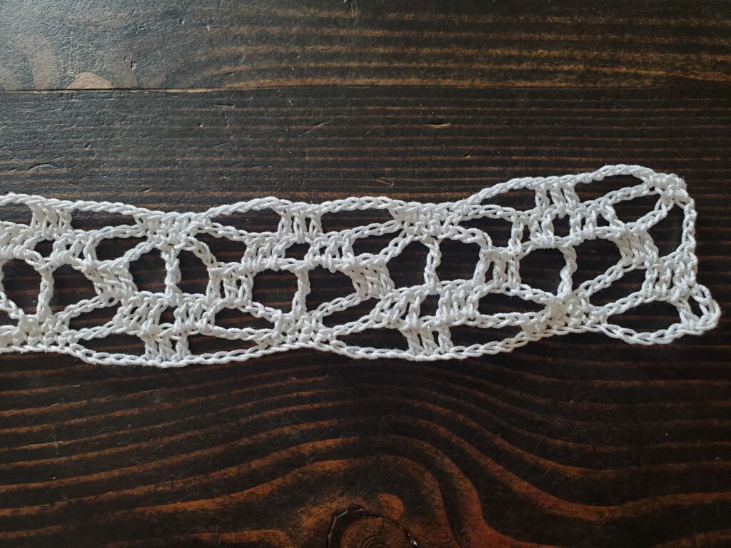 Flower Diamond Crochet Veil Pattern