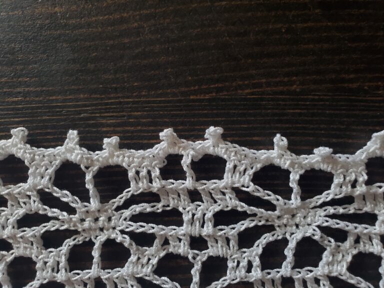 Flower Diamond Crochet Veil Pattern