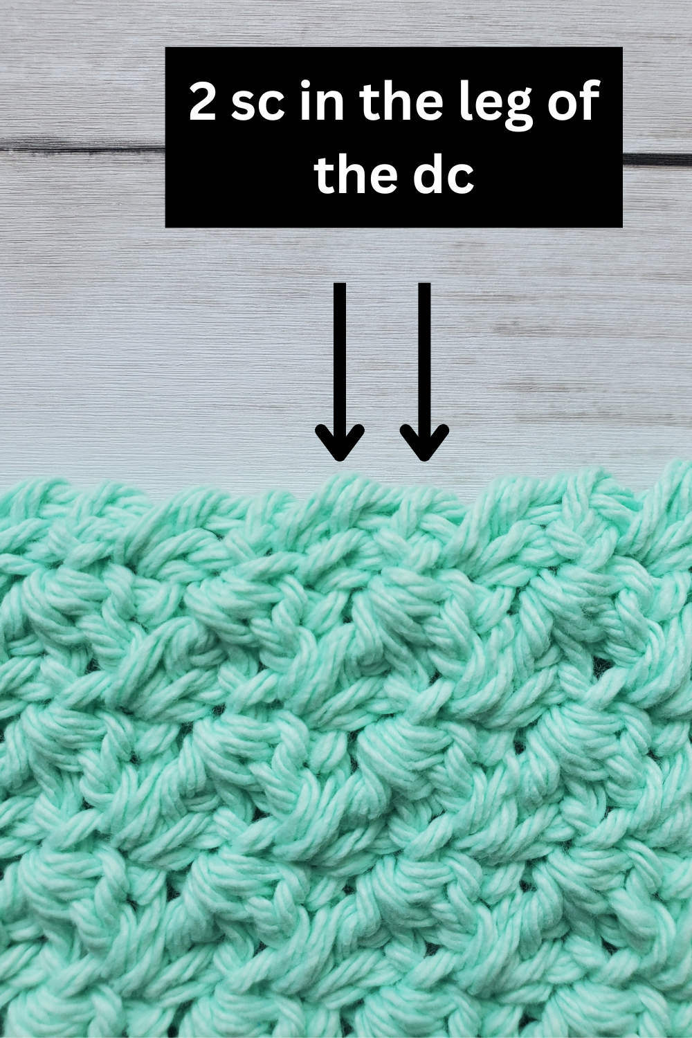 Free Peaches and Creme Crochet Burp Cloth Pattern
